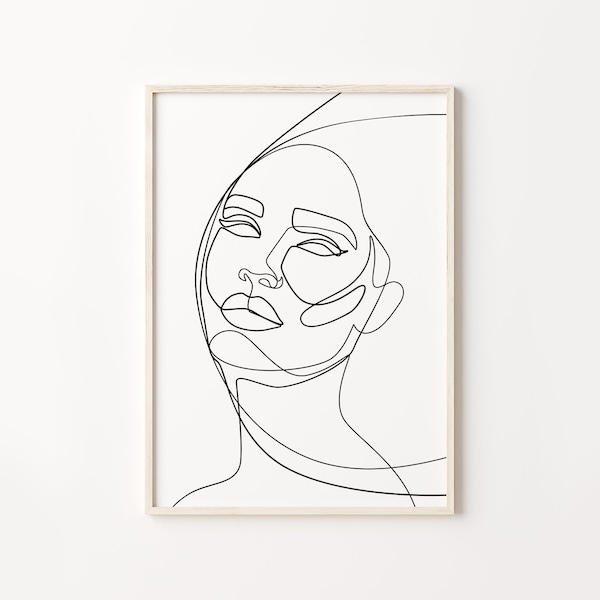 Wind Line Drawing - Etsy