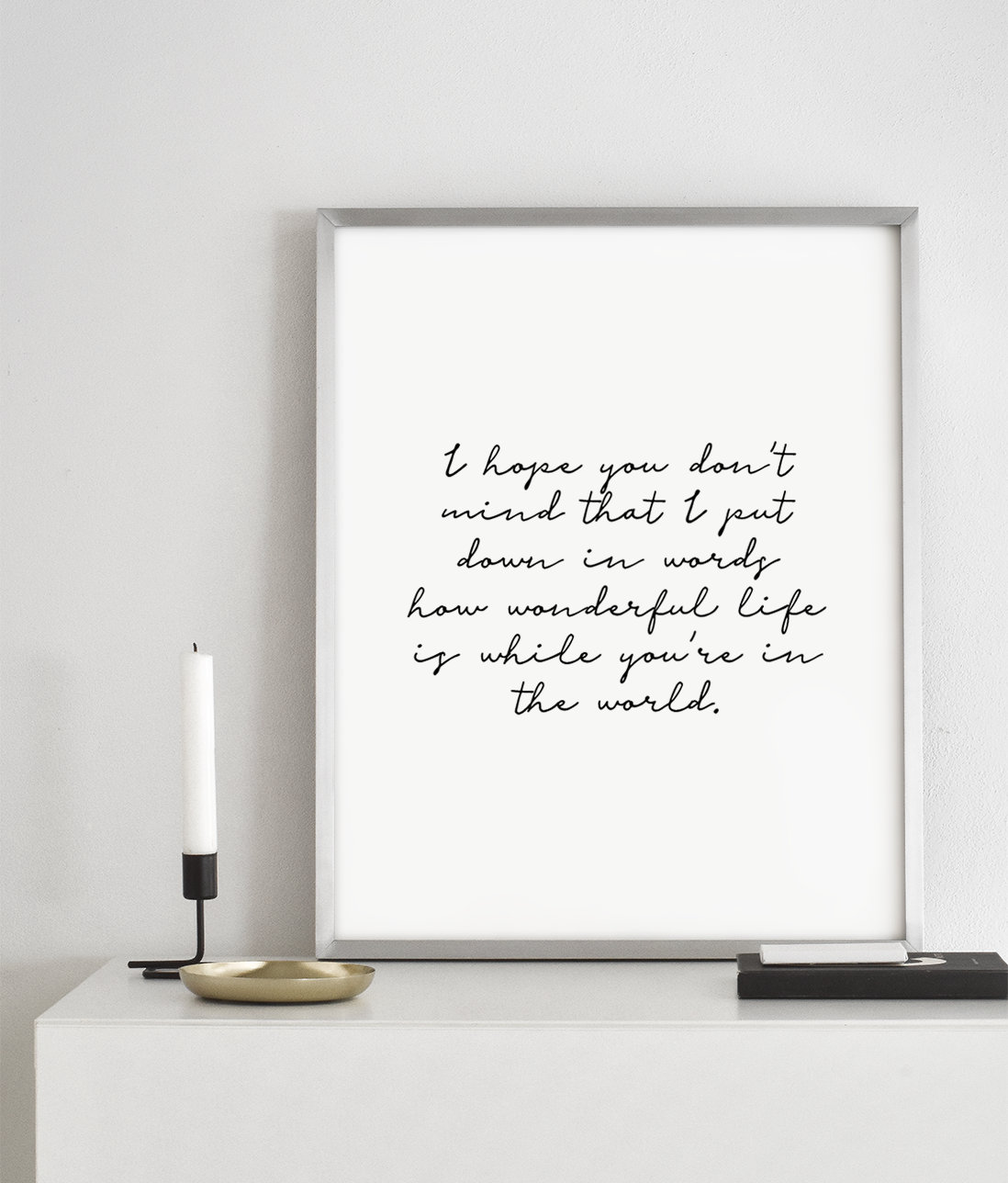 Your Song Elton John Print, Love letter, How Wonderful Life Is While ...