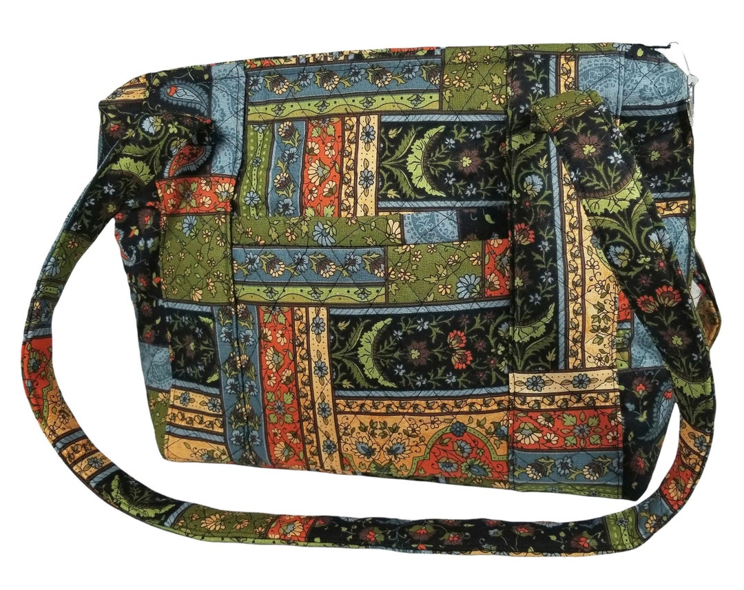 Quilted Purse, Quilted Handbag, Fabric Handbag, Homemade Purse, Fabric ...