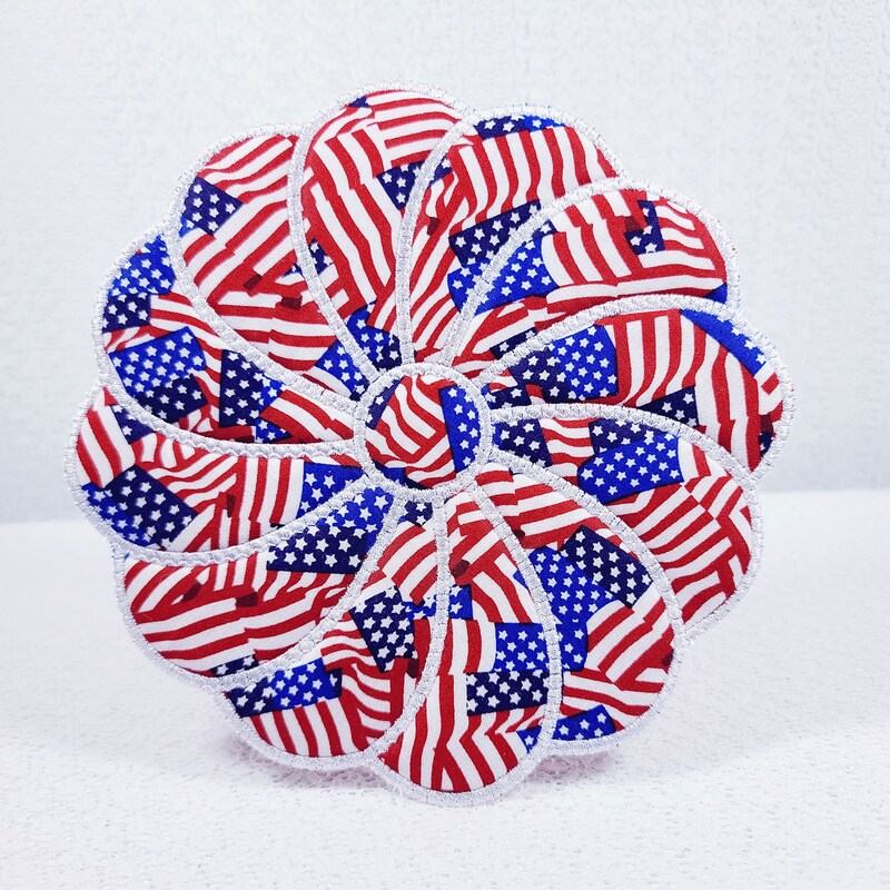 Patriotic Table Mat - Etsy