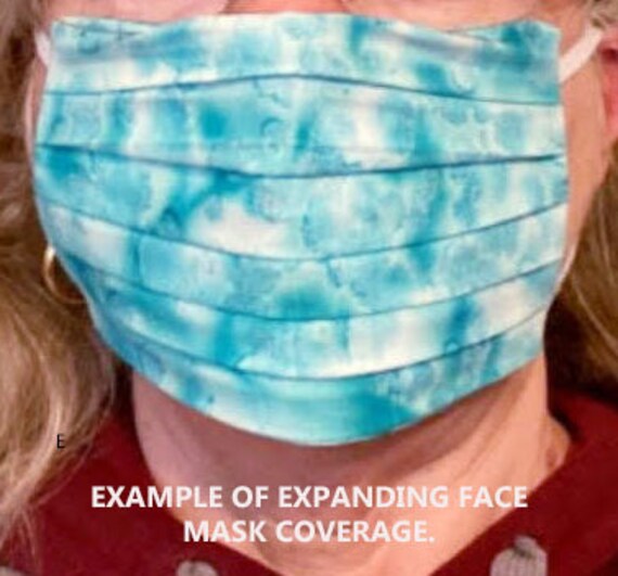 Expanding face mask store