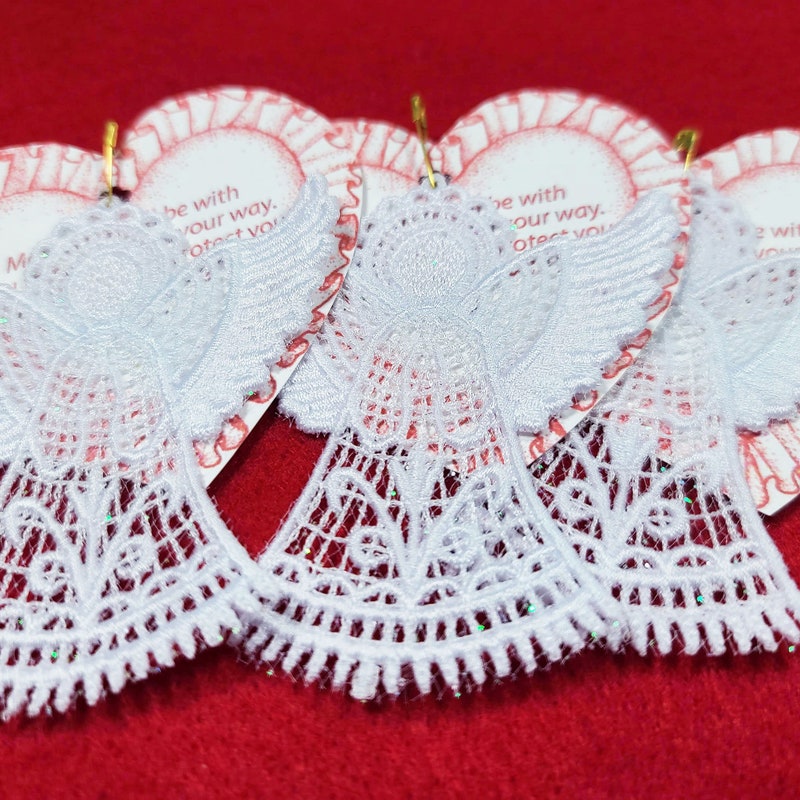 Lace Angel Ornament - Etsy