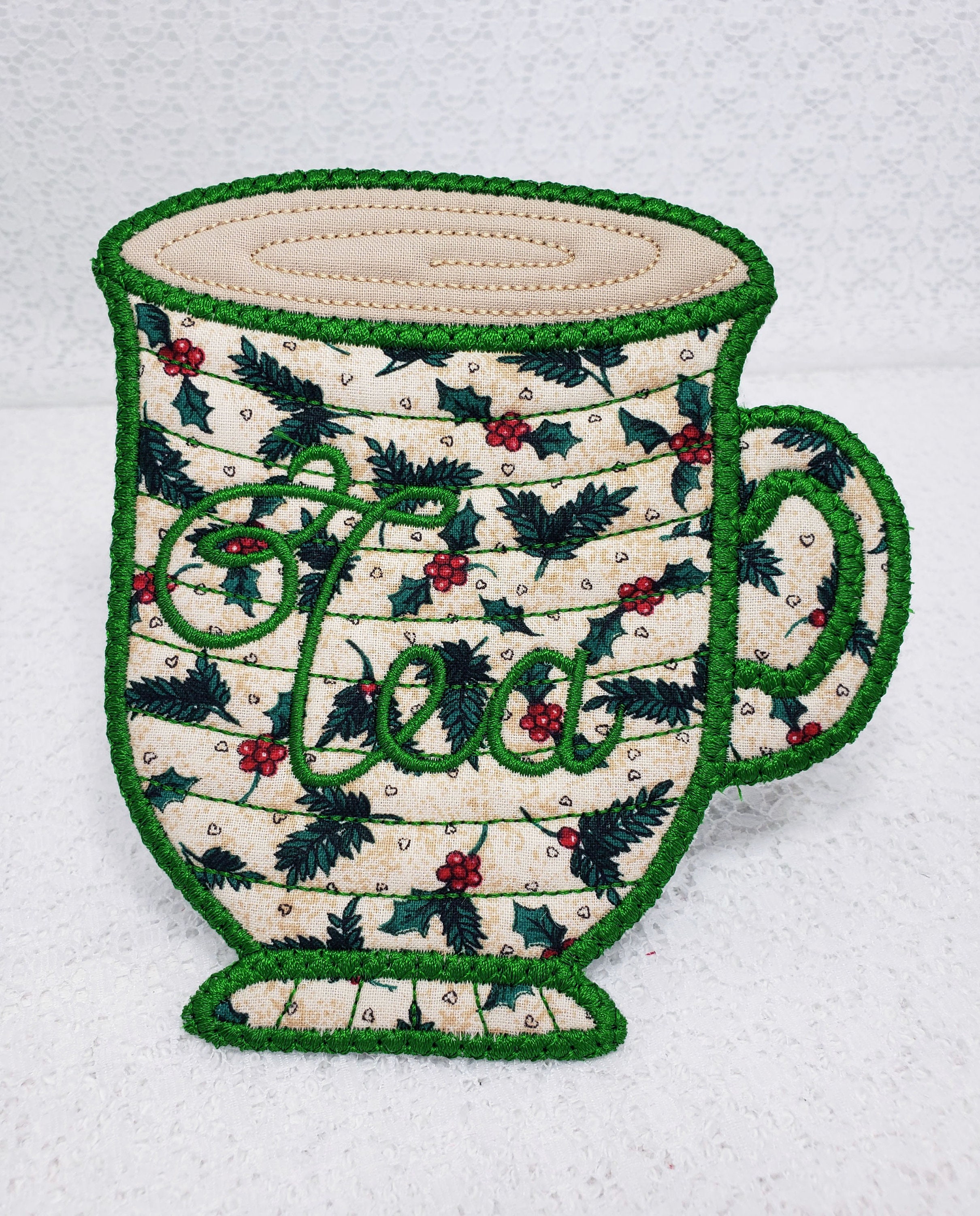 Tea Cup Mug Rugs set of 4 Mug Rugs Quilted Mug Rugs Tea Mug - Etsy