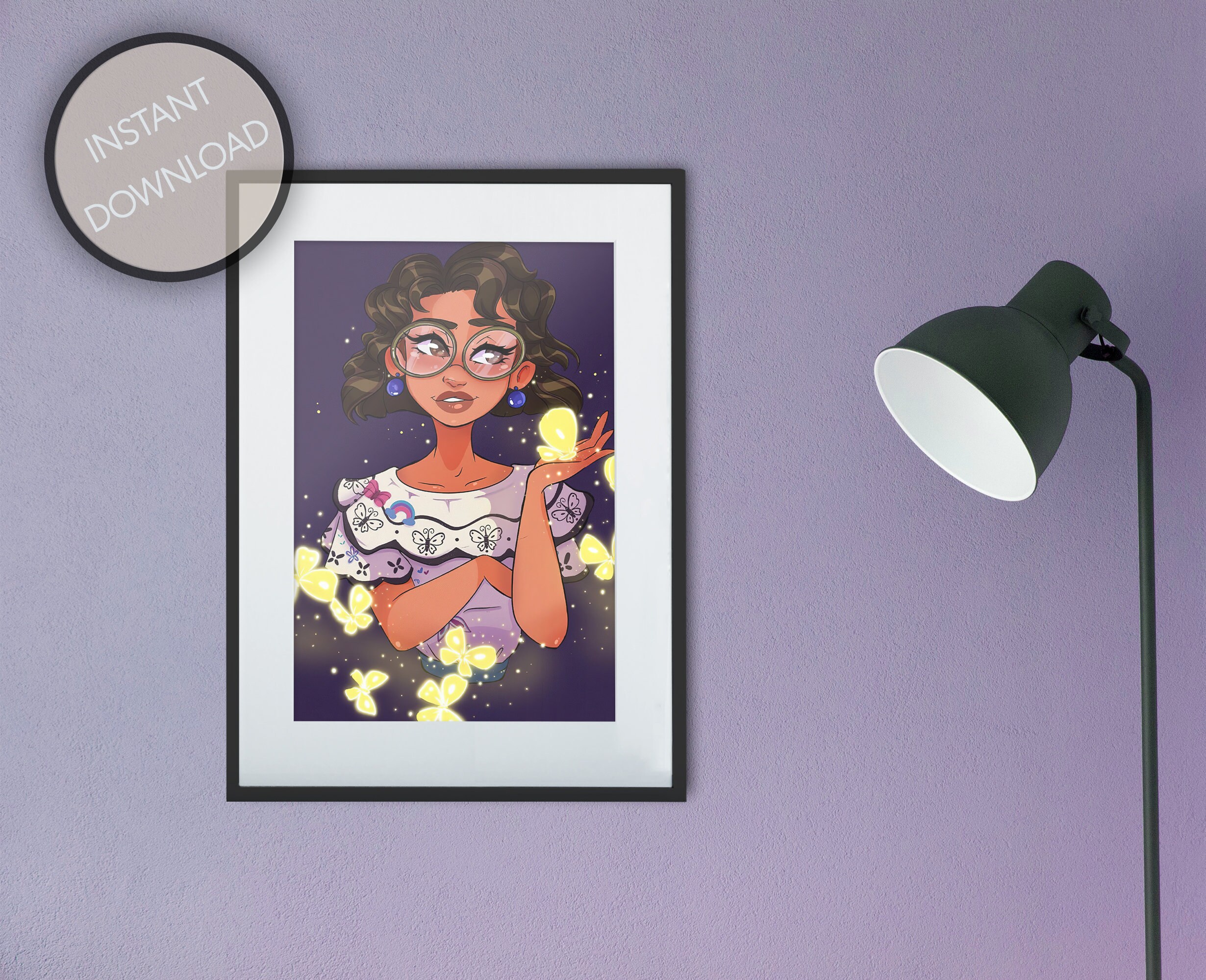 Original Fan Art Encanto Printable Encanto Party Supplies Mirabel ...