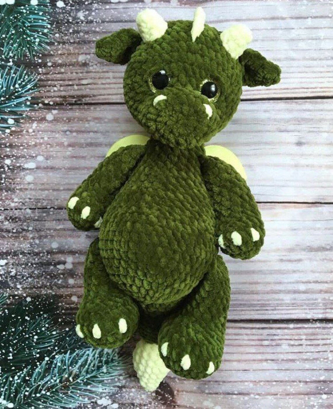Crochet Plush Dragon Pattern PDF Pattern for Toy Amigurumi - Etsy UK