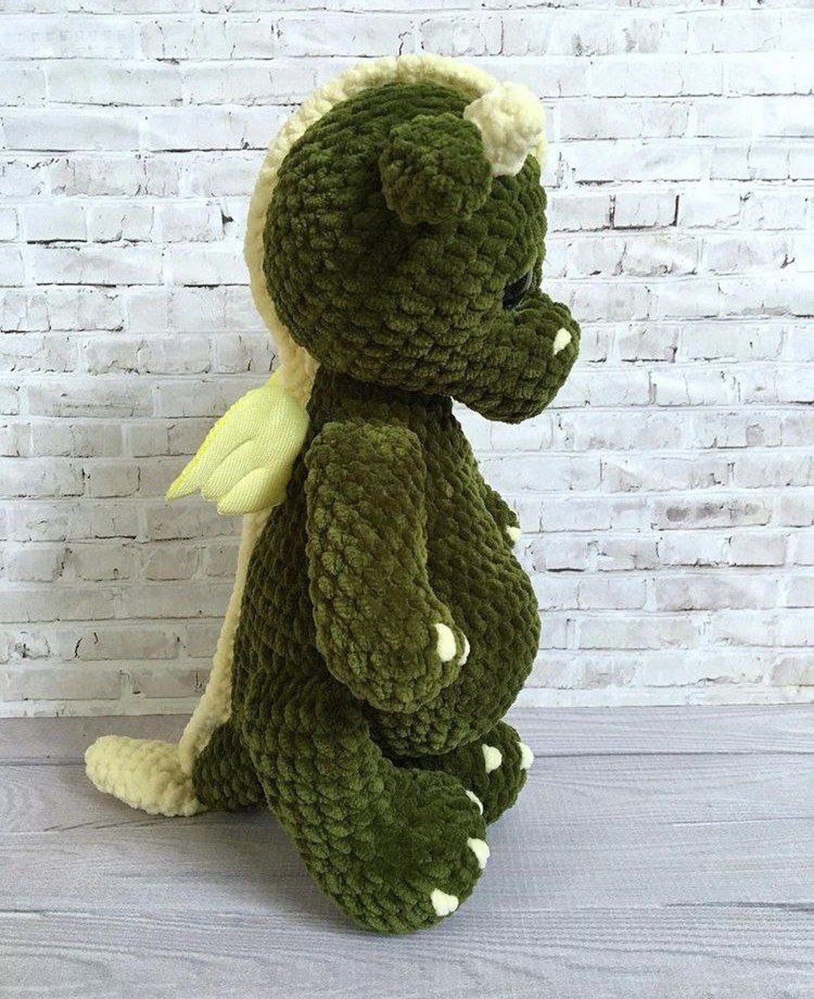 Crochet Plush Dragon Pattern PDF Pattern for Toy Amigurumi - Etsy UK