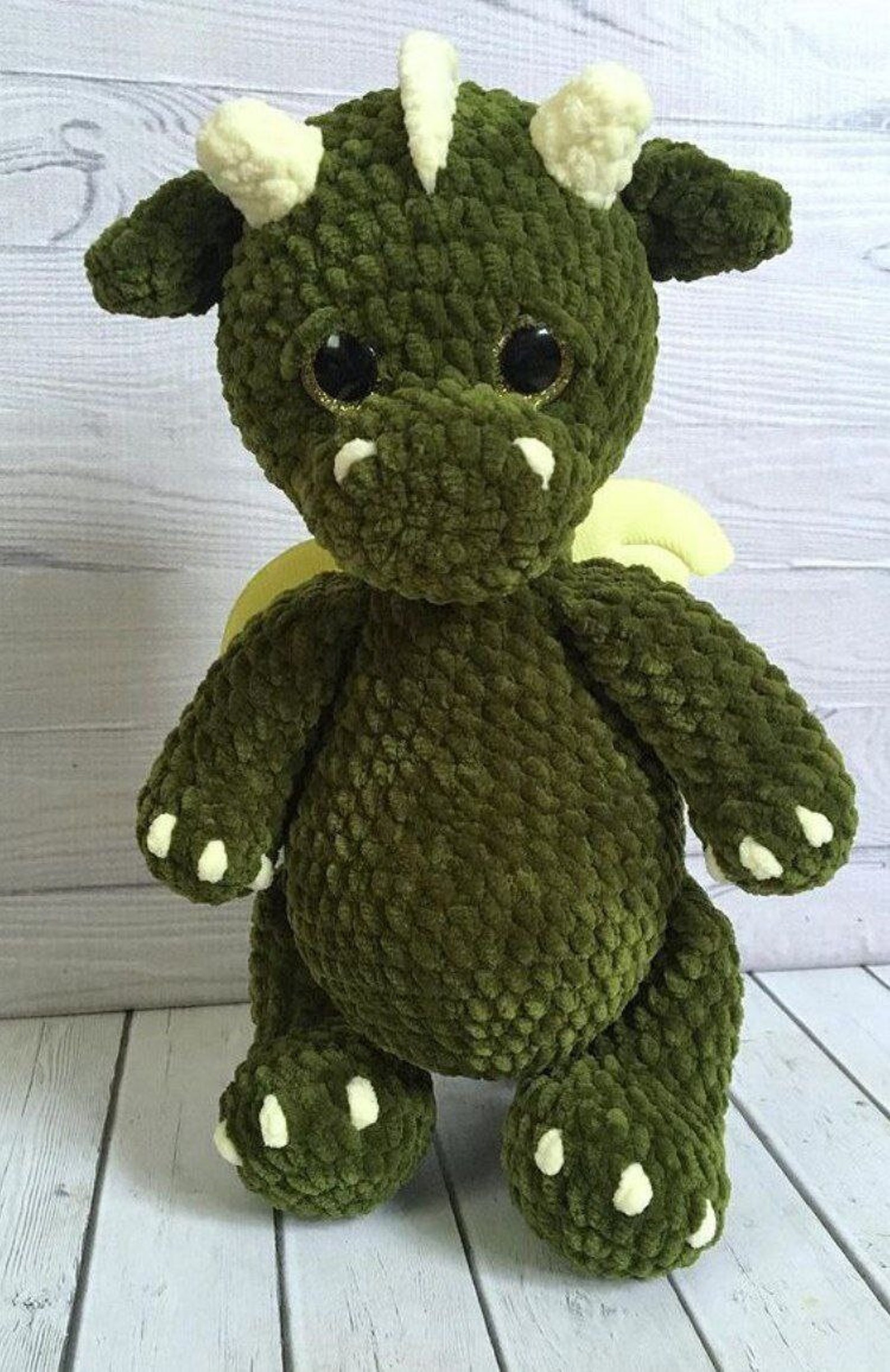 Crochet Plush Dragon Pattern PDF Pattern for Toy Amigurumi - Etsy UK