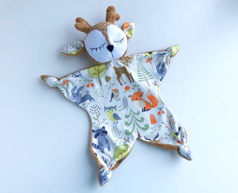 Baby Lovey Sewing Pattern Pdf Fox Lovey Pattern Plush Bat - Etsy