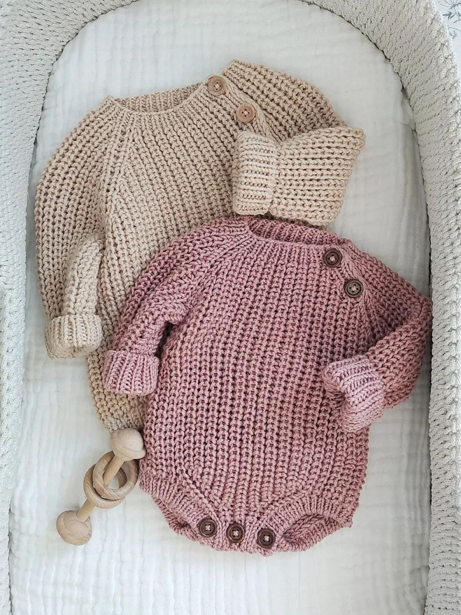 Knitting Pattern Baby Cozy Romper PDF Knit Pattern Bodysuit - Etsy ...