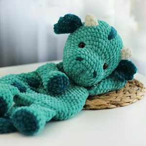 Crochet Sea Dragon Lovey Pattern: Amigurumi Snuggler (US PDF) - Etsy