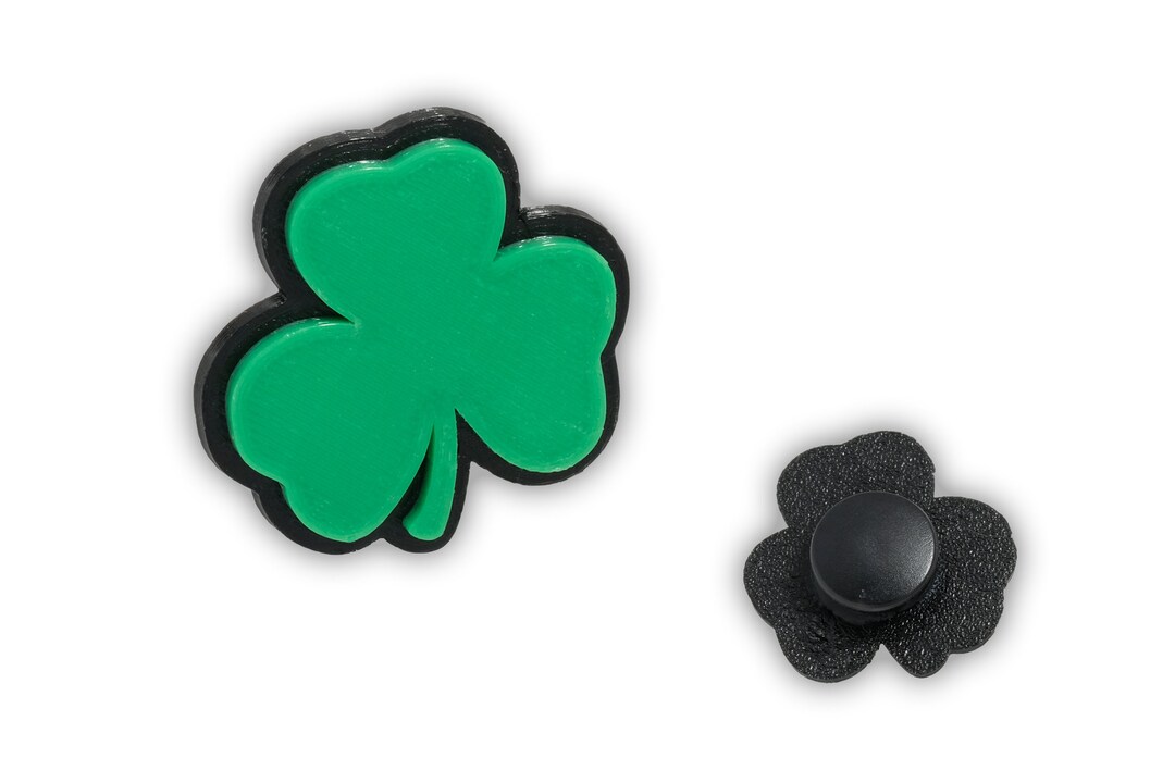Shamrock Shoe Charm, St. Patrick's Day, Made in USA, Clover Accessory ...
