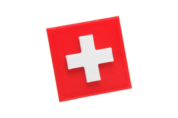Switzerland Flag Pin Swiss Flag Pin Made in USA Somewhere on - Etsy