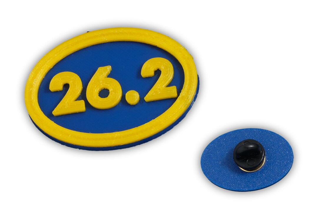 Boston Marathon Badge Pin, Celebrate 26.2 Miles Achievement, Showcase ...