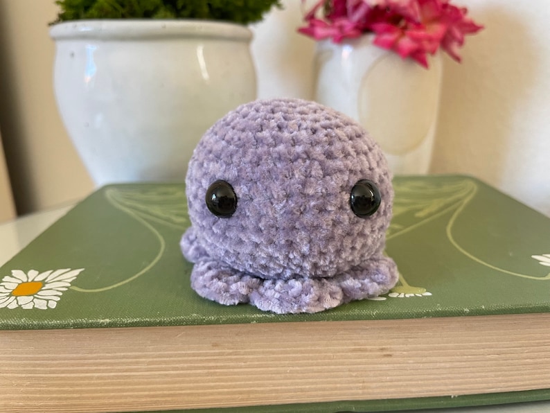 Octopus Stress Ball | Crochet Octopus | Worry Pet | Soft Stress Release ...
