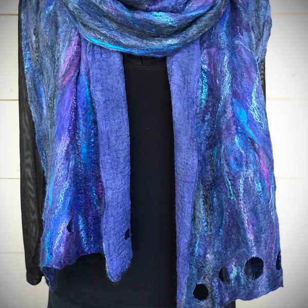 Nuno Felt Scarf - Etsy