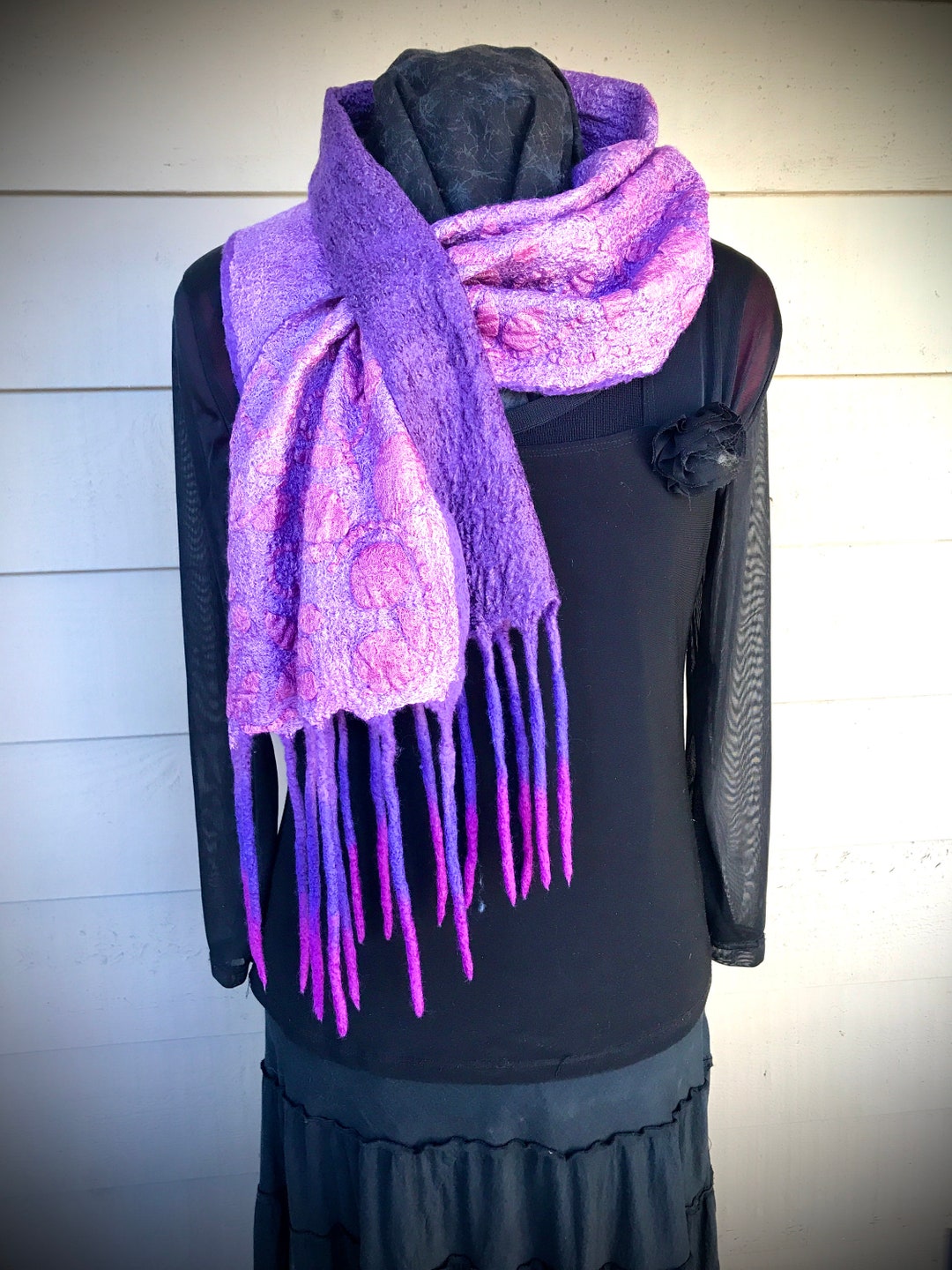 Reversible Extended Length Neck Cowl With Adjustable Sizing - Etsy