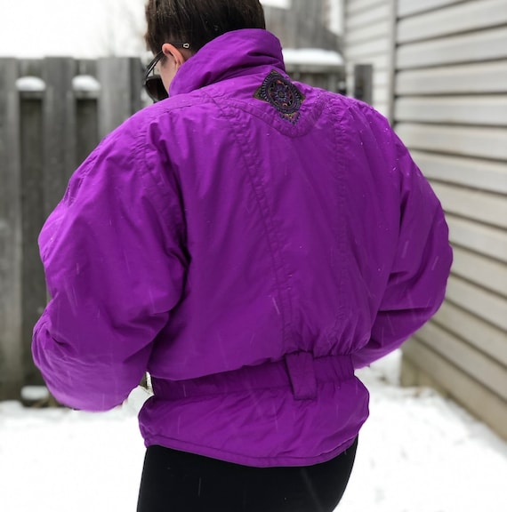 Vintage 1980s Obermeyer Ski Jacket in Purple Ladies Size 10 - Etsy