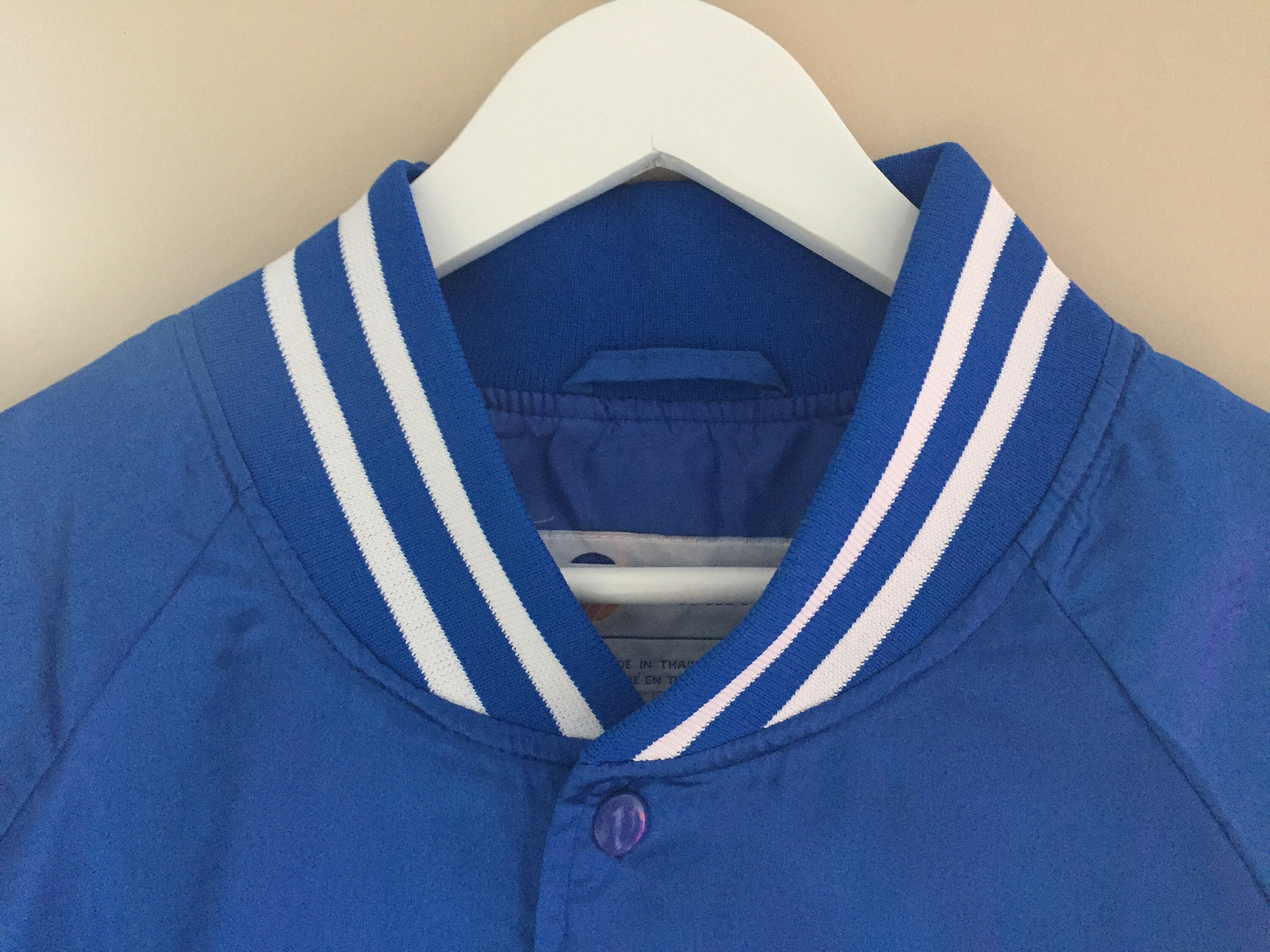 Vintage Retro Blue Bomber Baseball Sportswear Jacket Trimark - Etsy