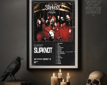 Slipknot Write Poster – Horizontal Nu Metal Wall Art – Heavy Music ...