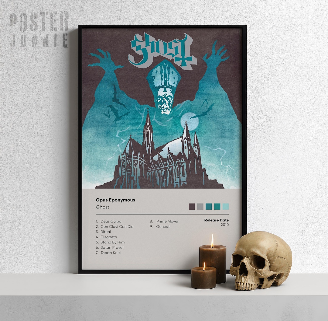 Ghost 'opus Eponymous' Album Art Poster | Metal Music - Wall Decor - Etsy