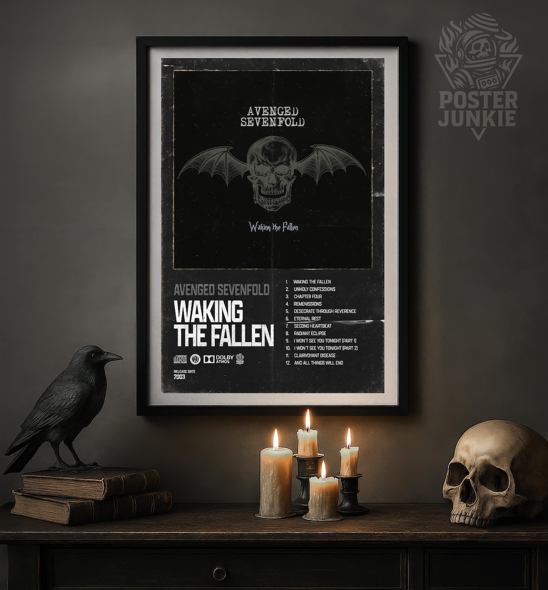 Avenged Sevenfold 'waking the Fallen' Album Art Poster | Poster Junkie ...