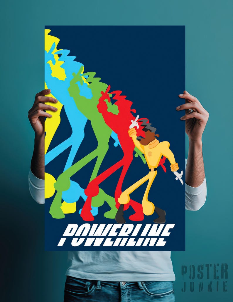 A Goofy Movie 'powerline' Retro Movie Poster Print - Wall Decor - Etsy