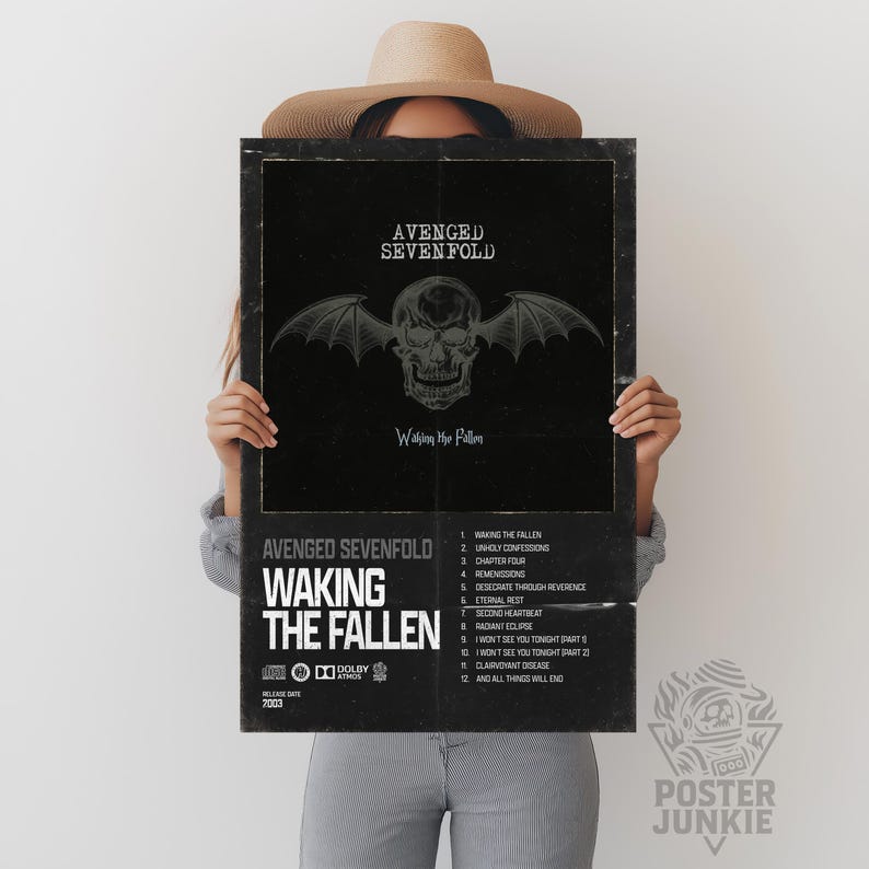 Avenged Sevenfold 'waking the Fallen' Album Art Poster | Poster Junkie ...