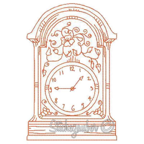 Embroidery Clock - Etsy
