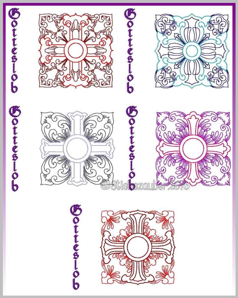 5 ITH Book Covers With Quilt Motifs 20x30 - Etsy