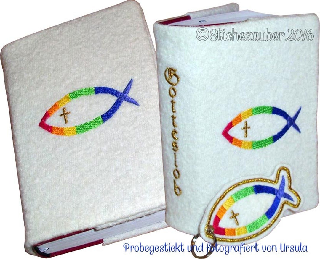 5 ITH Book Covers With Motifs 20x30 - Etsy