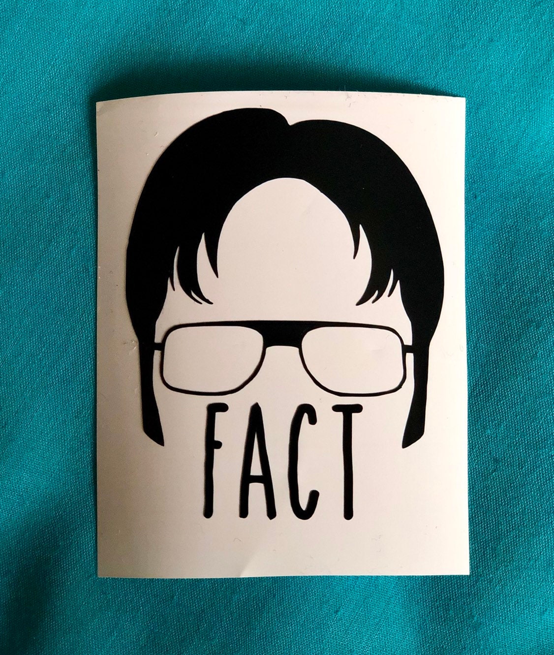 Dwight Vinyl Decal - Etsy