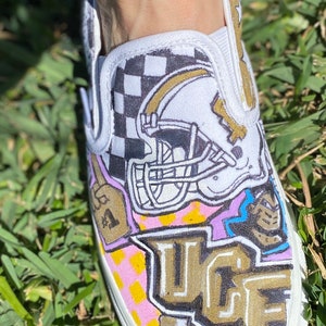 UCF University of Central Florida Custom Sneakers - Etsy