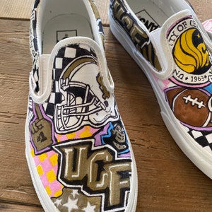 UCF University of Central Florida Custom Sneakers - Etsy
