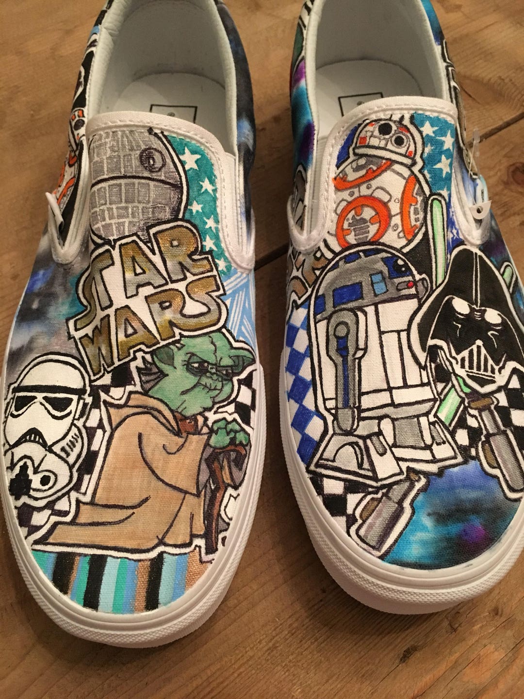 Custom Star Wars Converse - Etsy