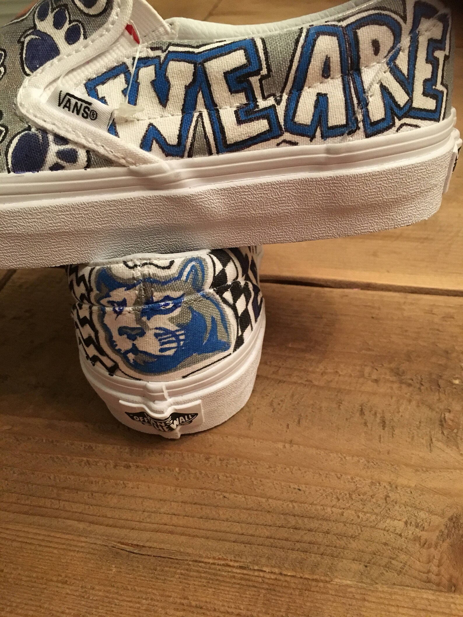 Custom Penn State Vans - Etsy