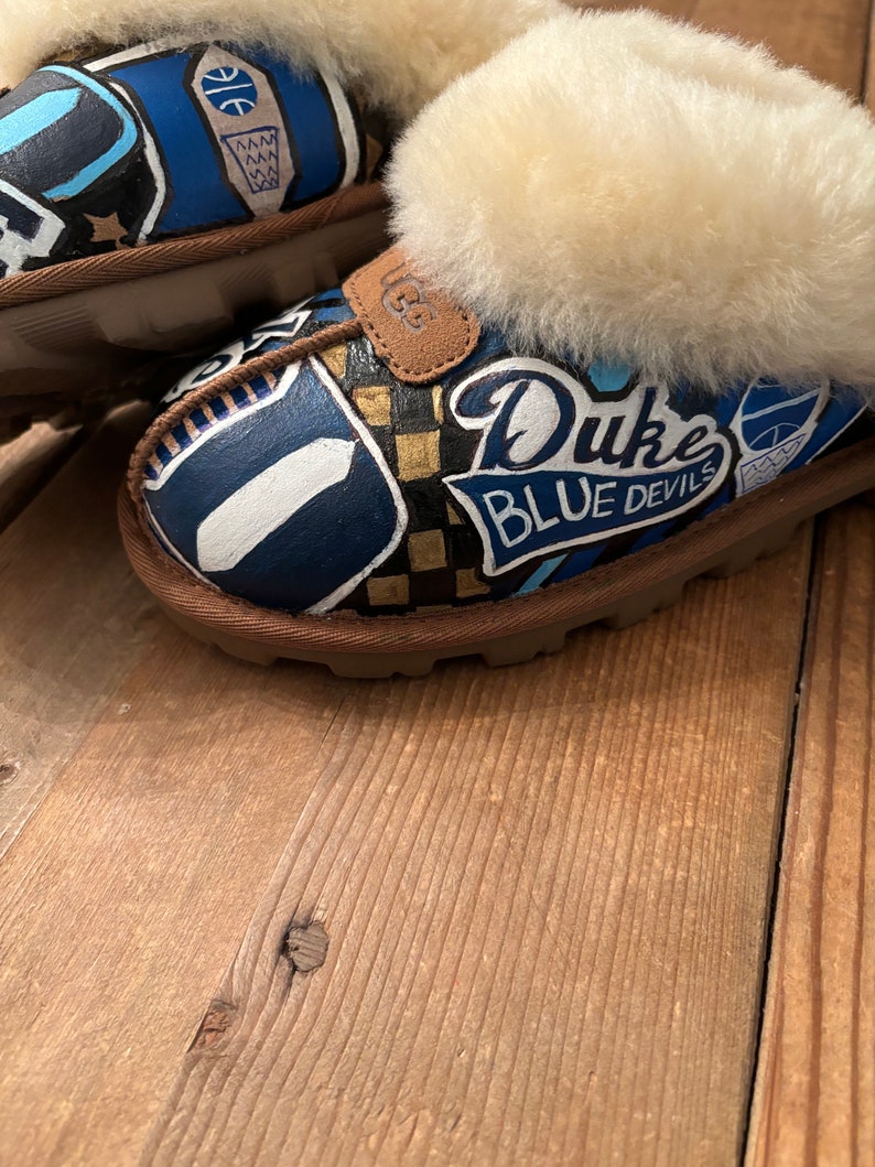 Duke University Custom Ugg Coquette - Etsy