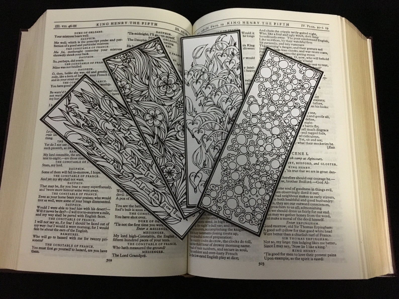 Adult Coloring Bookmark - Printable Bookmark - DIY Bookmarks ...