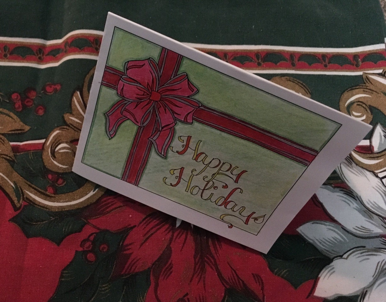 Color Your Own Christmas Cards- Holiday Cards DIY- Holiday Crafts ...