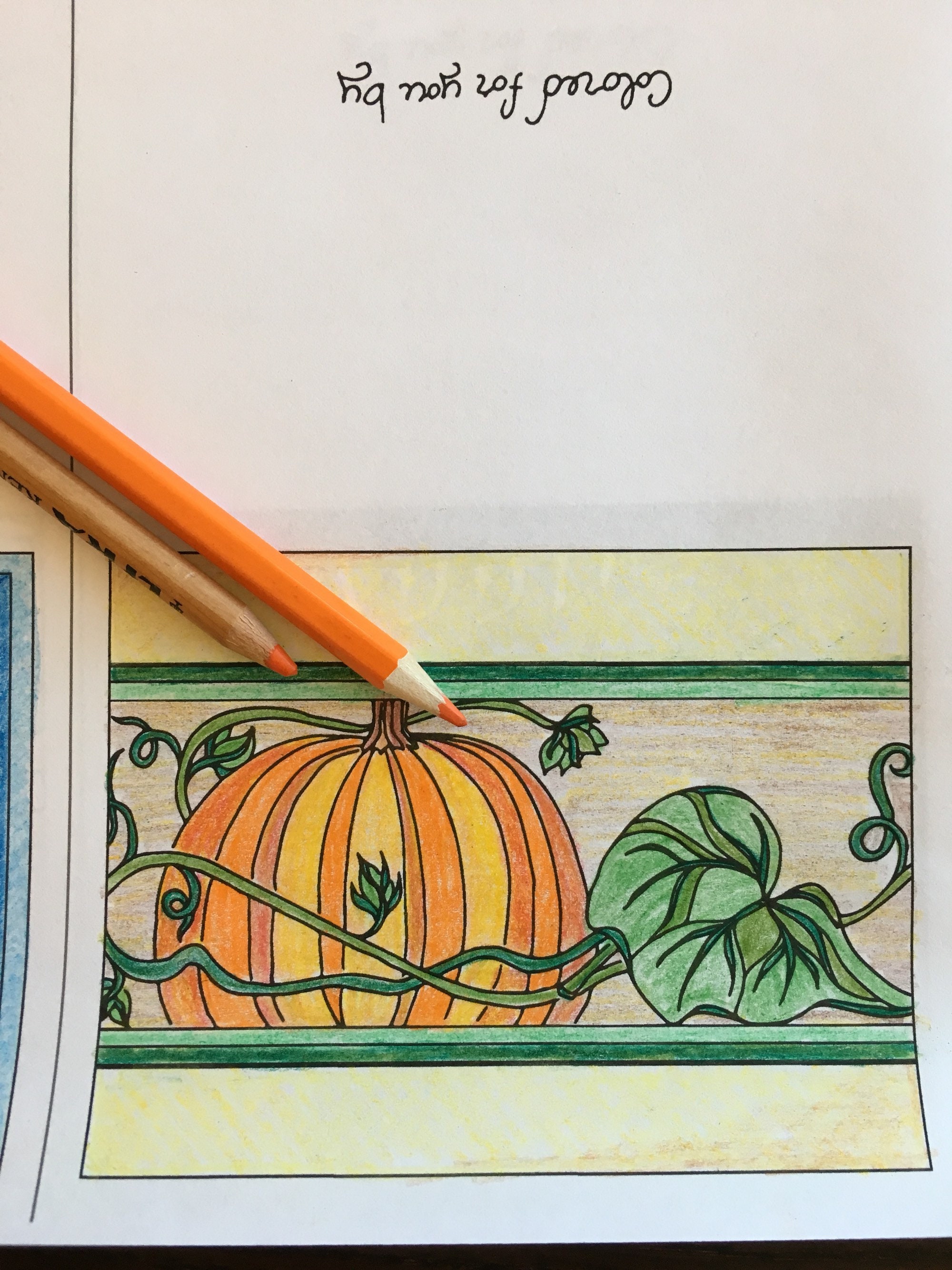 Color Your Own Fall Greeting Cards Set of Two Instant Download Holiday ...
