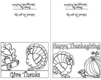 Fall Coloring Bundle Printable Designs-Holiday
