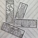 20 DIY Halloween Bookmarks! Printable Designs-bookmark Bundle-ghosts ...