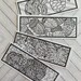 DIY Autumn Bookmarks Set of 4 Holiday Crafts Color Your - Etsy