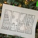 DIY Snowman Bookmarks-set of 4-holiday Crafts-winter - Etsy