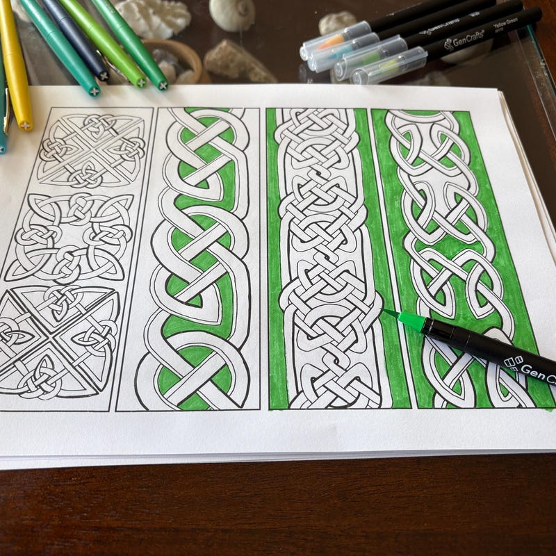 Intricate Coloring - Etsy