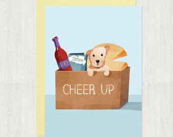 Printable Cheer Up Card / Don't Be Sad Because Sad Spelled
