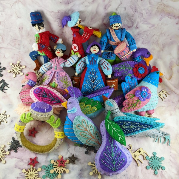 Mmmcrafts 12 Days of Christmas - Etsy