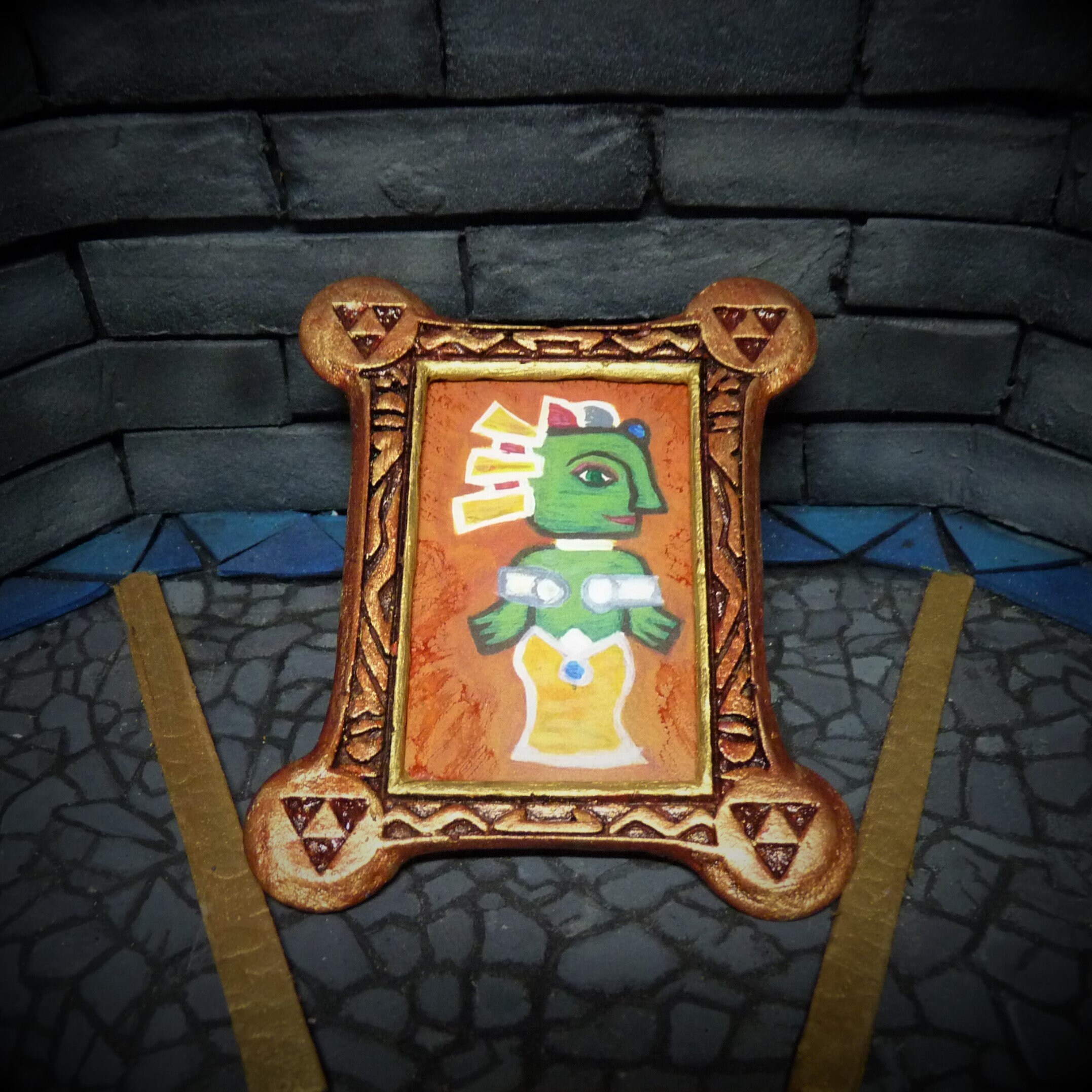 Zelda Frame A Link Between World - Etsy