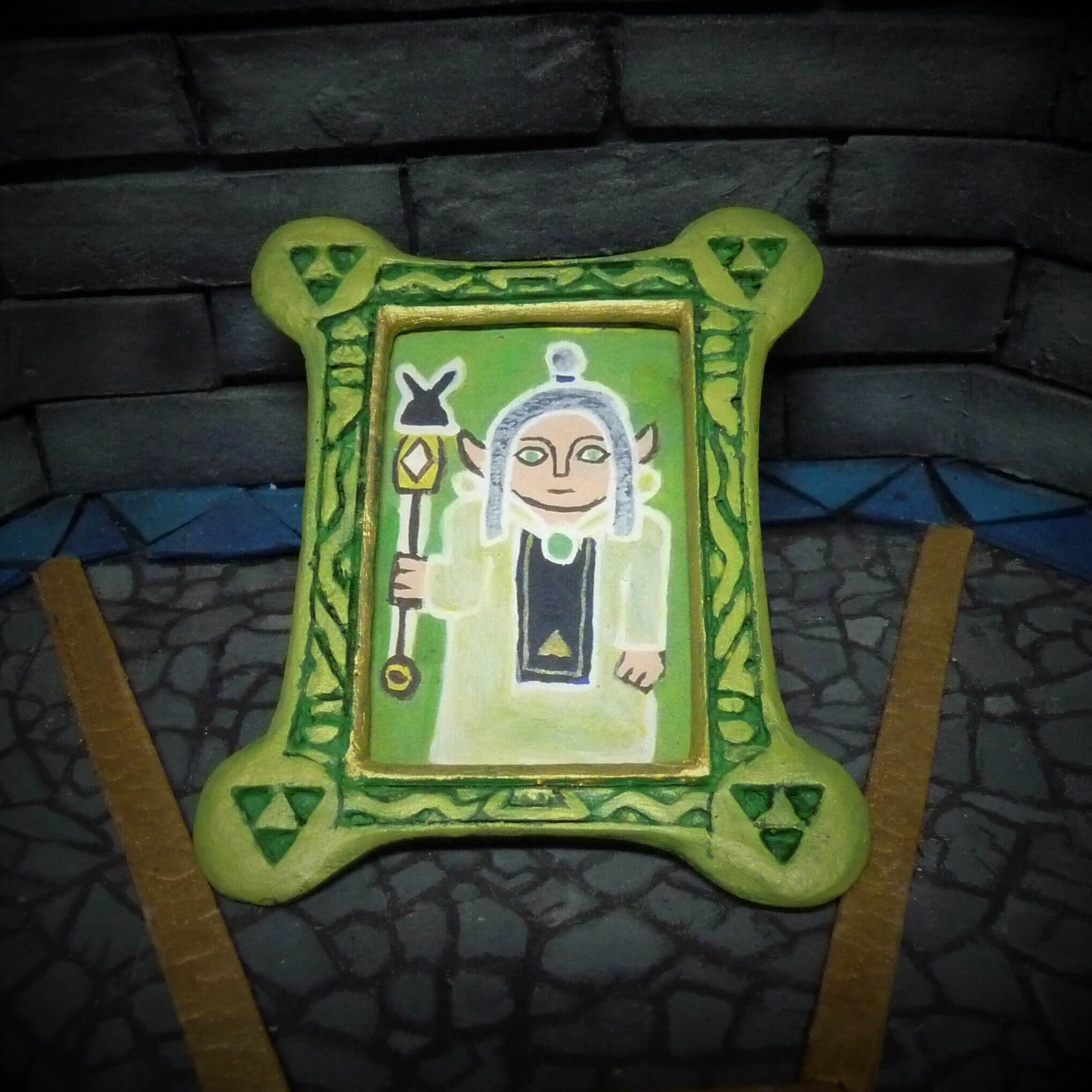 Zelda Frame A Link Between World - Etsy