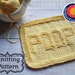 Simple Beginner Knitting Project - Poop Knit PDF Dishcloth Pattern ...