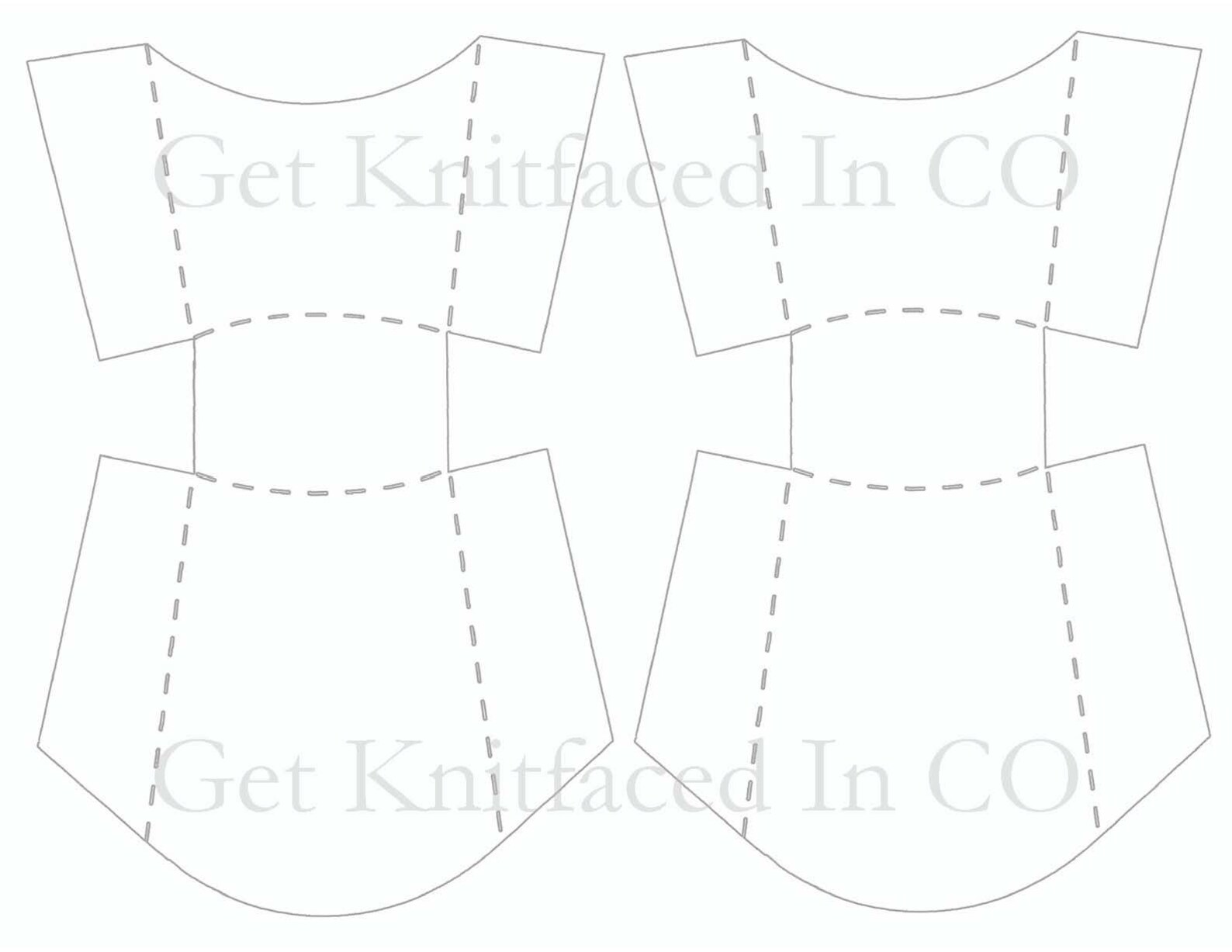 Face Scrubbie Template Package Set - PDF File Only - Instant Download ...